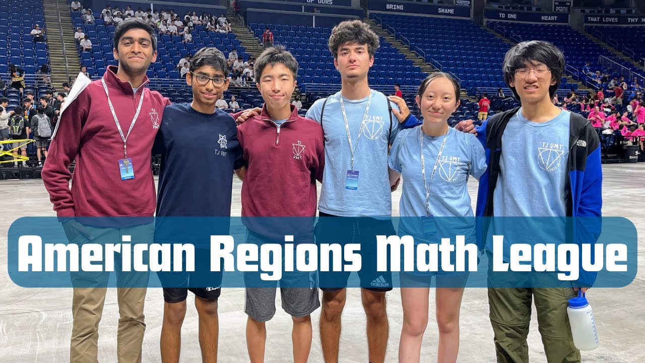 American Regions Math League Vlog 2023 (TJHSST VMT) - YouTube