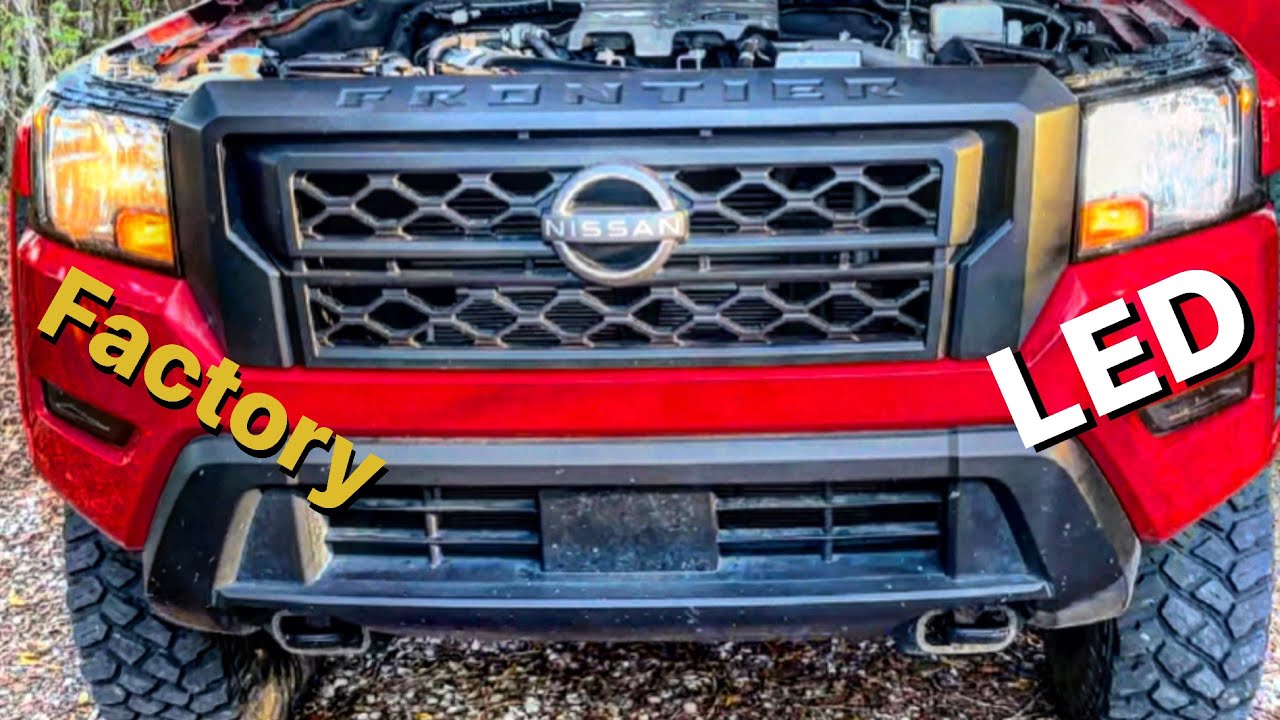 LED upgrade to my 2022 Nissan Frontier: LASFIT 9007 HB5 LED - YouTube
