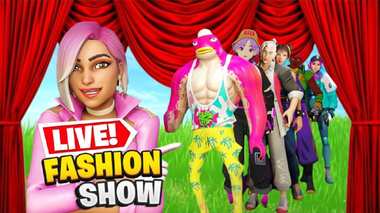 FORTNITE FASHION SHOW - YouTube