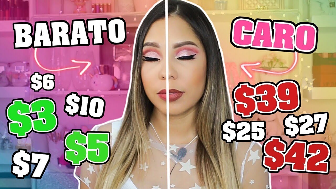 CARO VS BARATO FULL FACE♡│Mirianny - YouTube