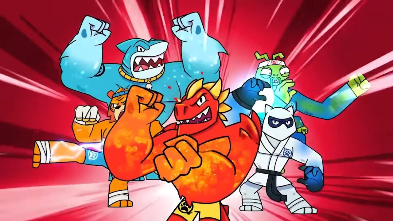 The Goo & The Bad | Heros Of Goo Jit Zu | Ultimate Fight Compilation ...