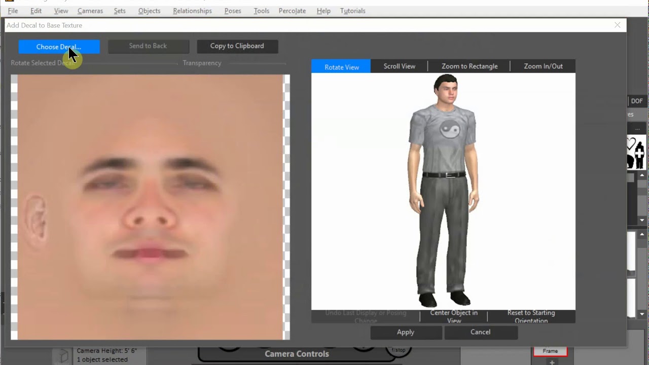 FrameForge's Powerful decal Feature - YouTube