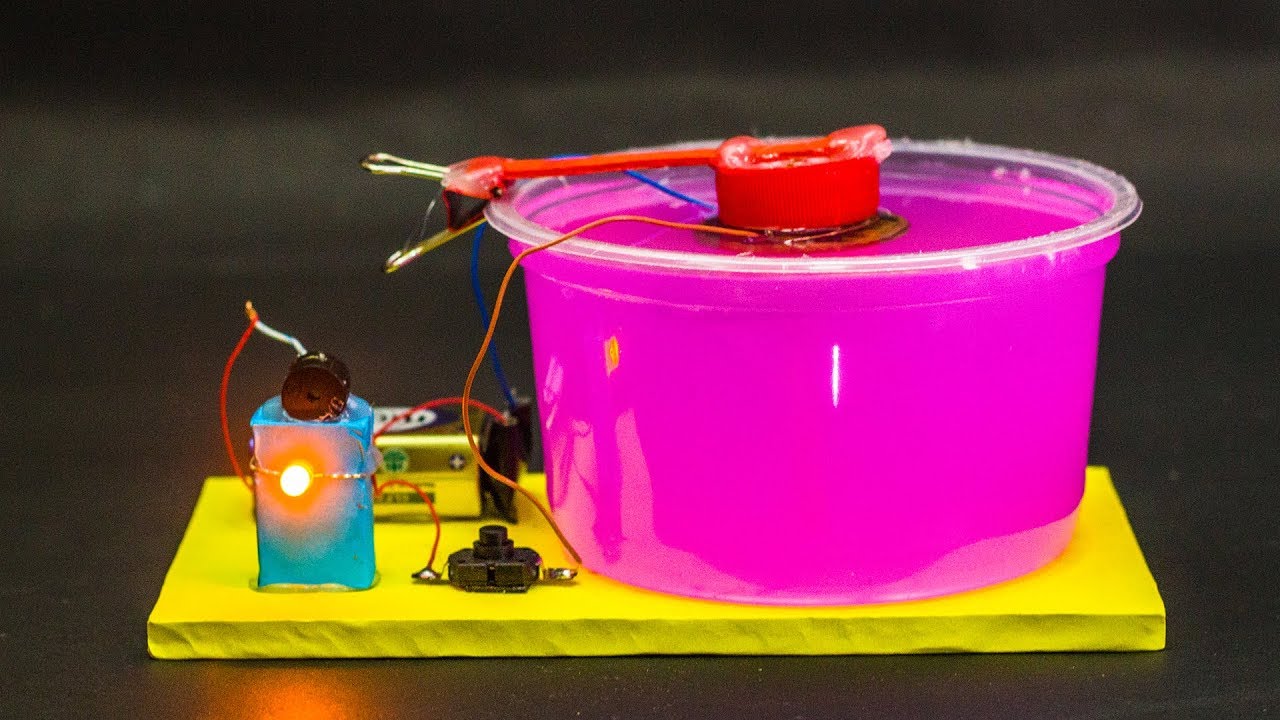 Science Experiments For Class 8 | Water Level Alarm - YouTube