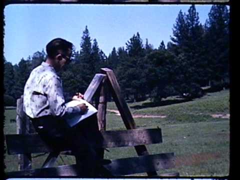 Artist George Mathis, 1965 - YouTube