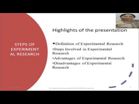 Steps of Experimental Research - YouTube
