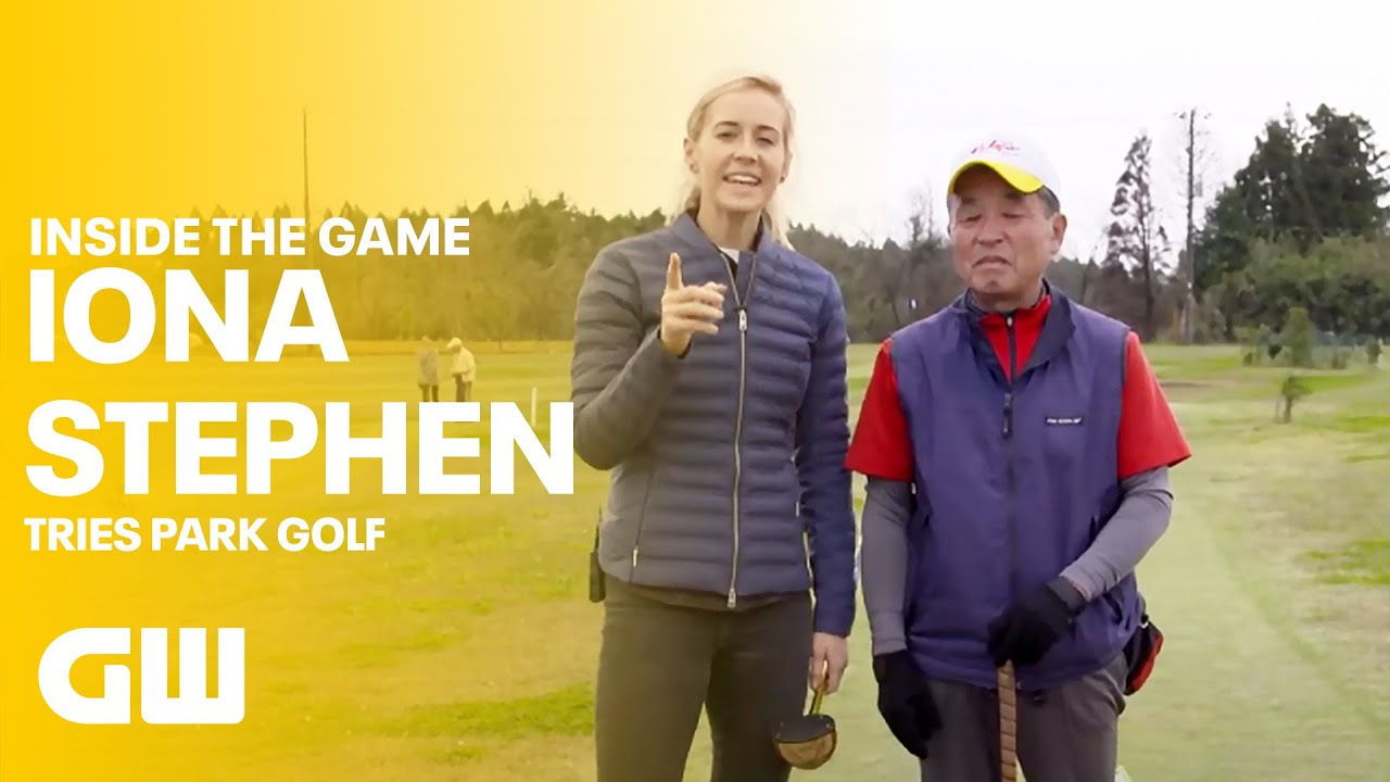 Iona Gives "Park Golf" in Japan a Go! | Golfing World - YouTube