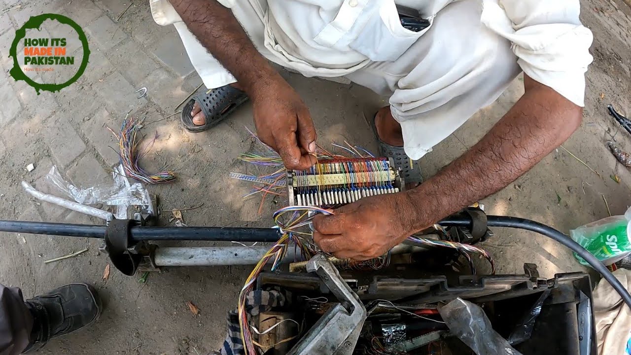 PTCL Cable Joint | 100+ Pairs Telephone Cable Joint - YouTube