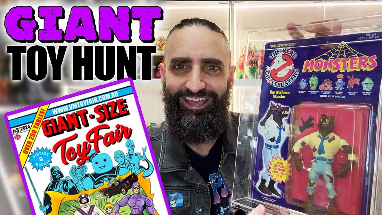 Toy Hunt at the GIANT Vintage and Modern Toy Fair! Melbourne Australia ...
