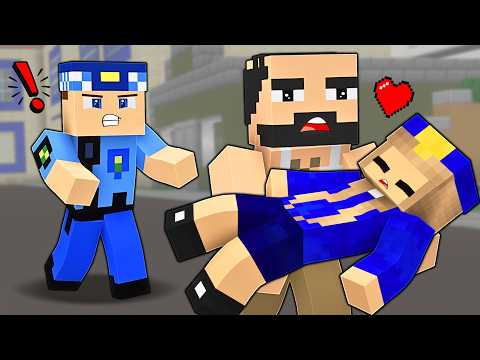 DELİ ADAM ASLI POLİS'İ KAÇIRDI, KEREM KOMİSER ÇILDIRDI! 😱 - Minecraft