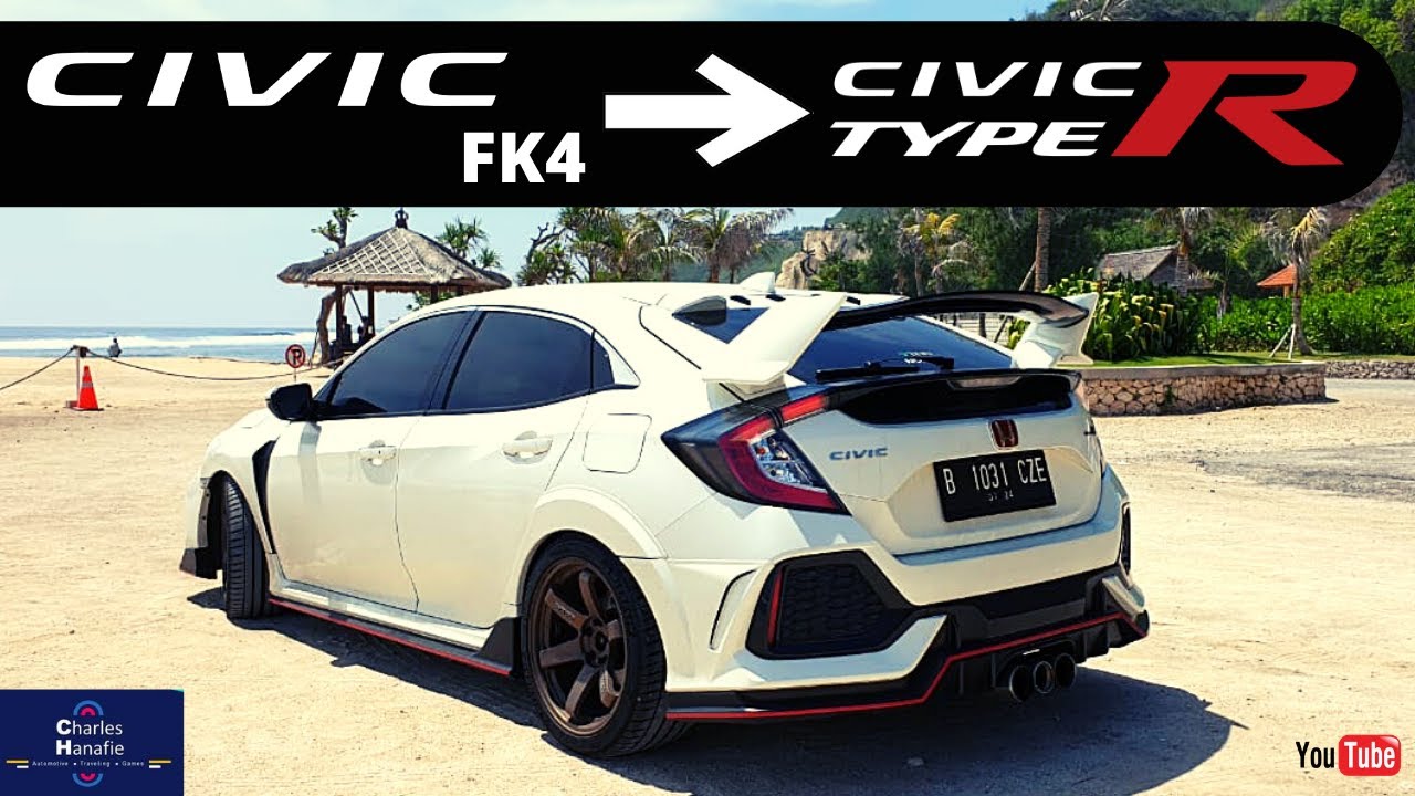 CIVIC FK4 Konversi Jadi CIVIC Type R | Oto Vlog #civic #fk #fk4 # ...