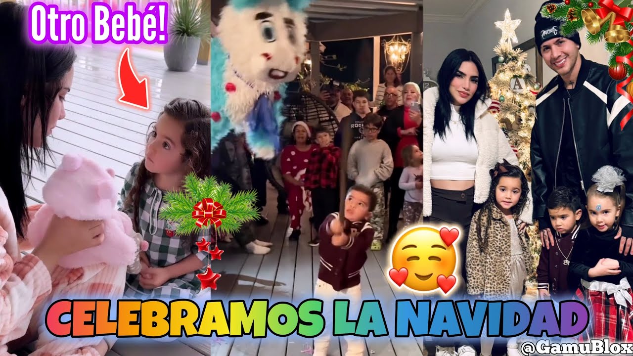 KIMBERLY LOAIZA CELEBRÓ LA NAVIDAD CON JUAN, KIMA, JUANITO Y SU FAMILIA ...