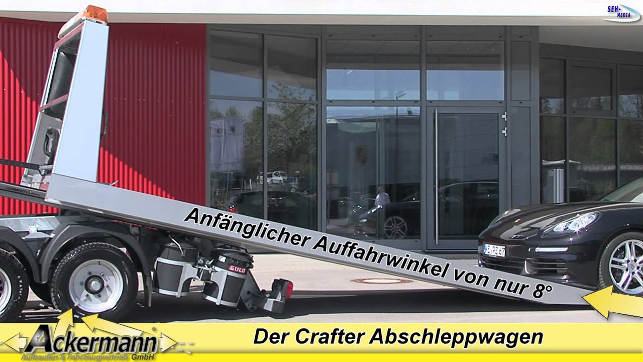 Der Crafter Abschleppwagen - YouTube