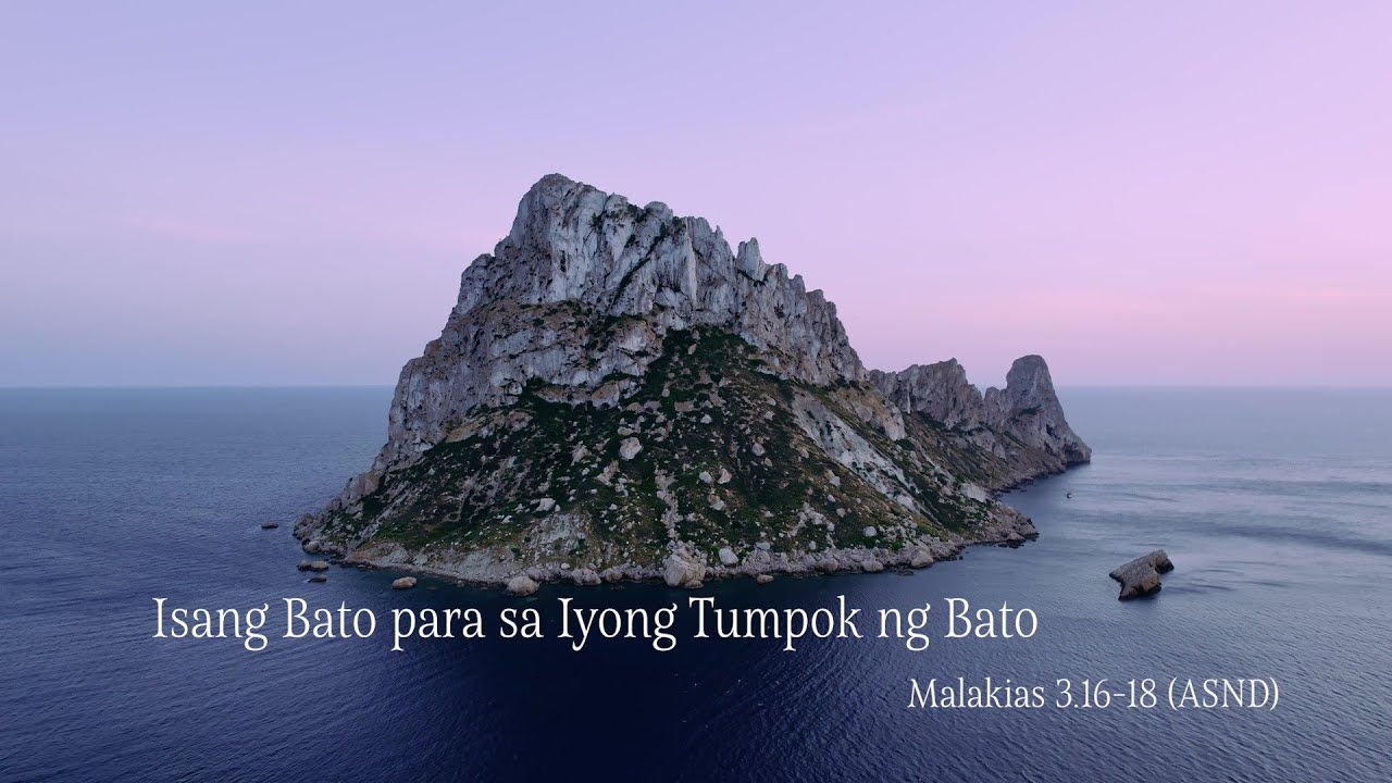 Ang Aklat ng Alaala - Malakias 3.16-18 Isang Bato para sa Iyong Tumpok ...
