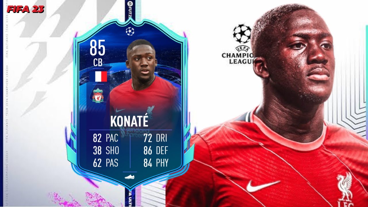 REVIEW KONATÉ 85 UCL - FIFA 23 ULTIMATE TEAM - YouTube