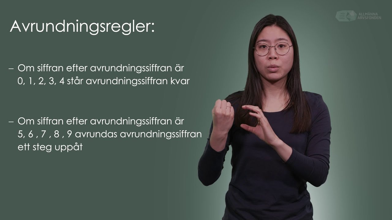 Avrundning - avrundningsregler - YouTube