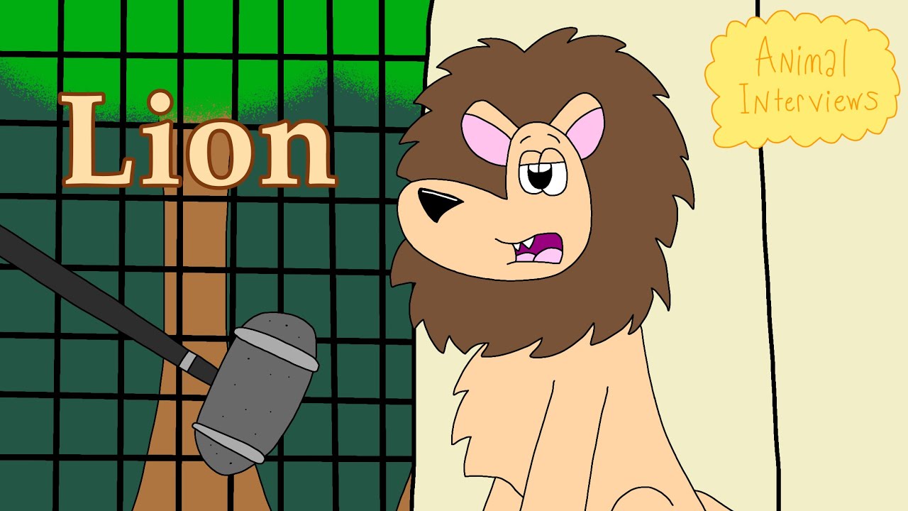 Animal Interviews: Lion - YouTube