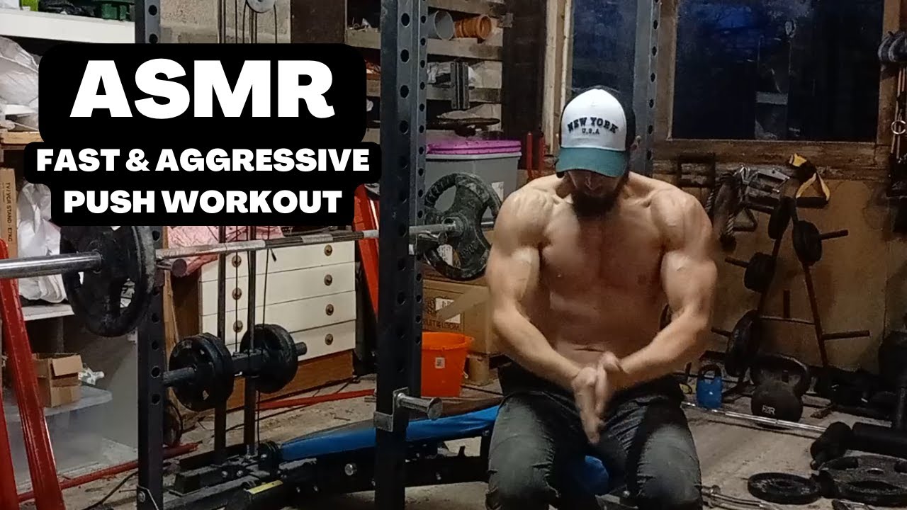 ASMR Home Gym Workout Fast & Aggressive - Assortment of ASMR Triggers ...