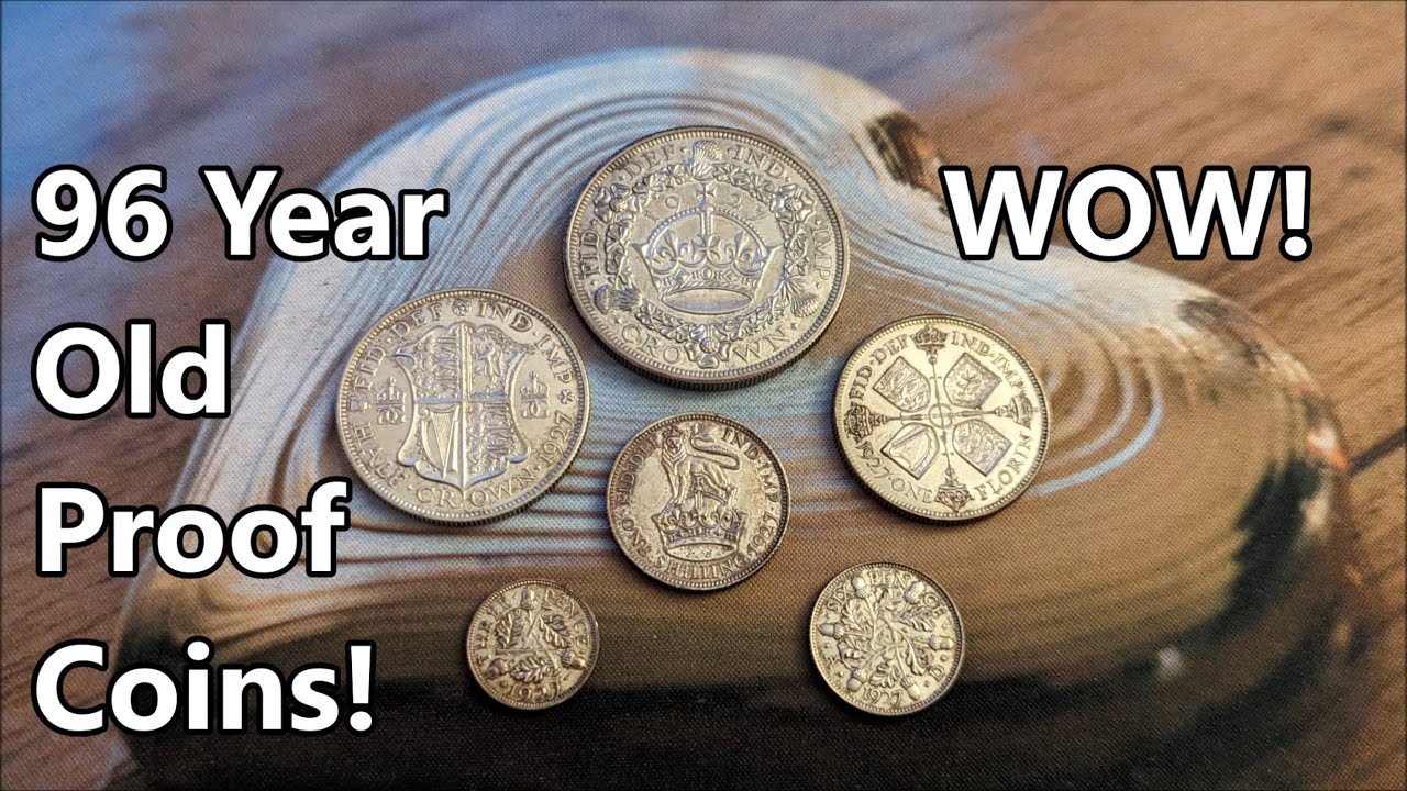 Why Don't Our Coins Look this Good Any More? This 96 Year Old PROOF Set ...