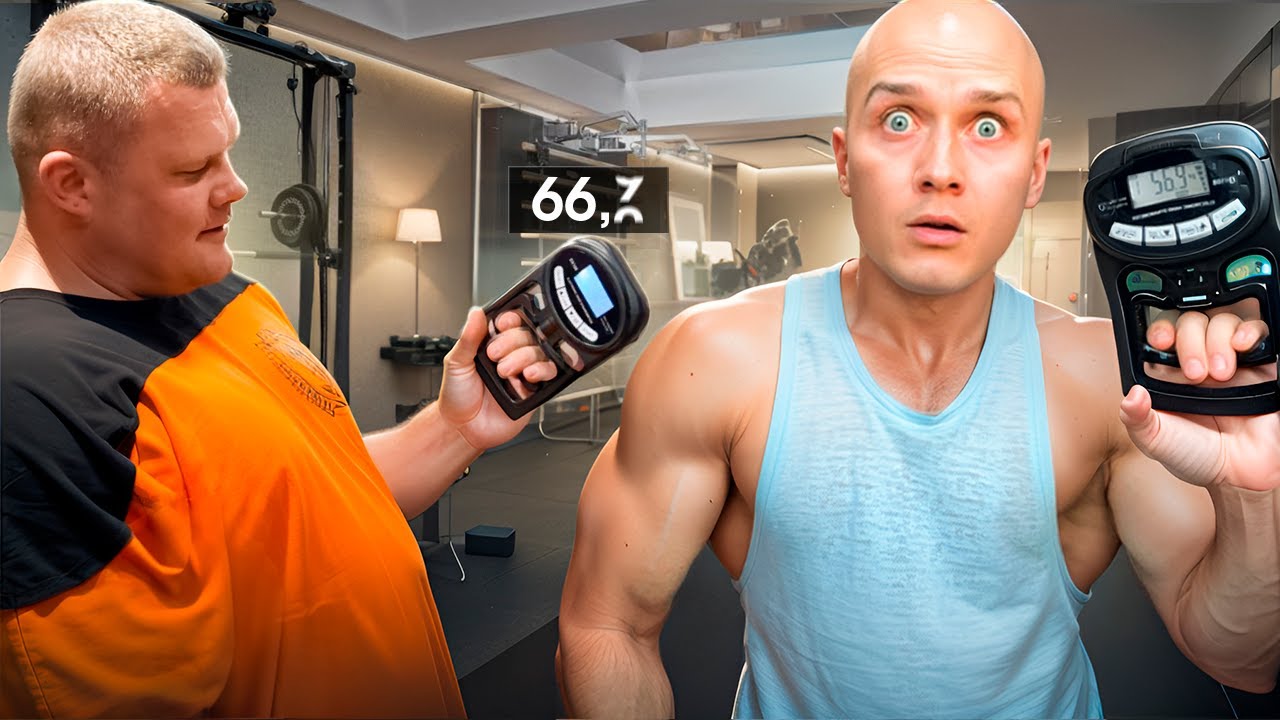 I Tested Grip Strength of the World Strongest Arm Wrestlers - YouTube
