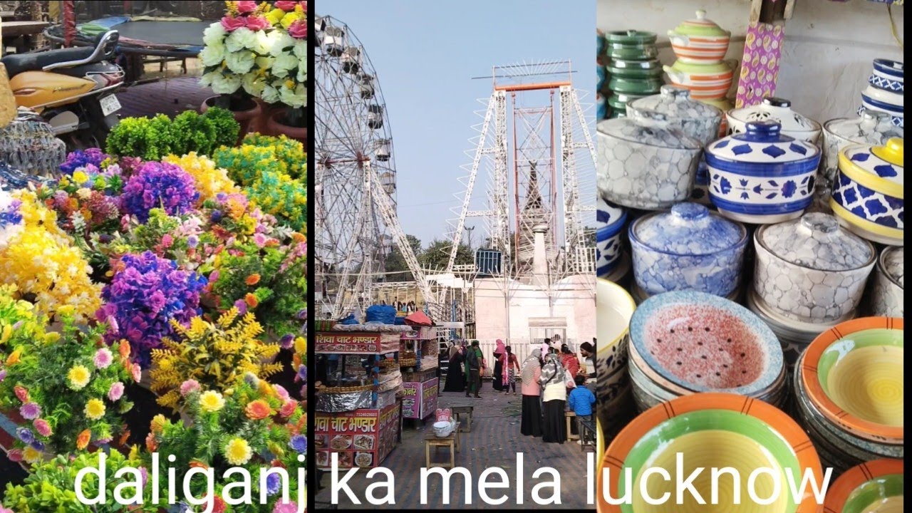 daliganj ka mela vlog 6 || chalo mere sath mela ghumte h || let's enjoy ...