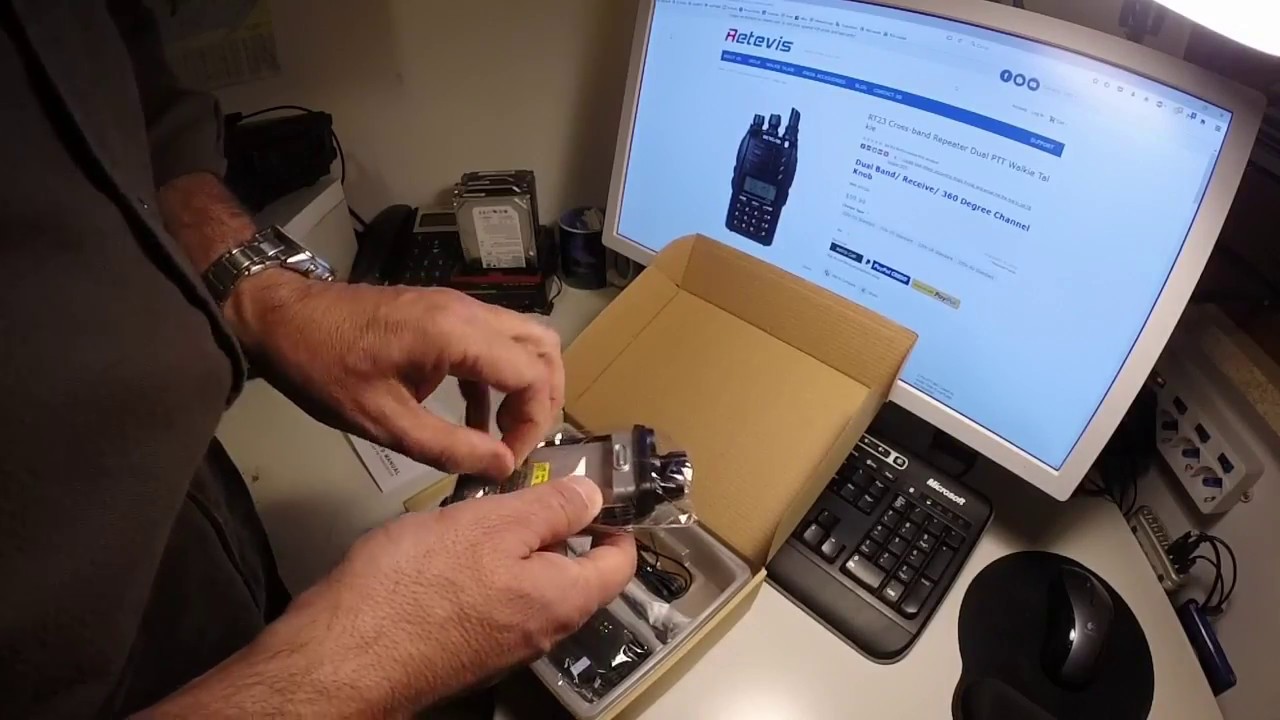 Retevis RT23 - YouTube