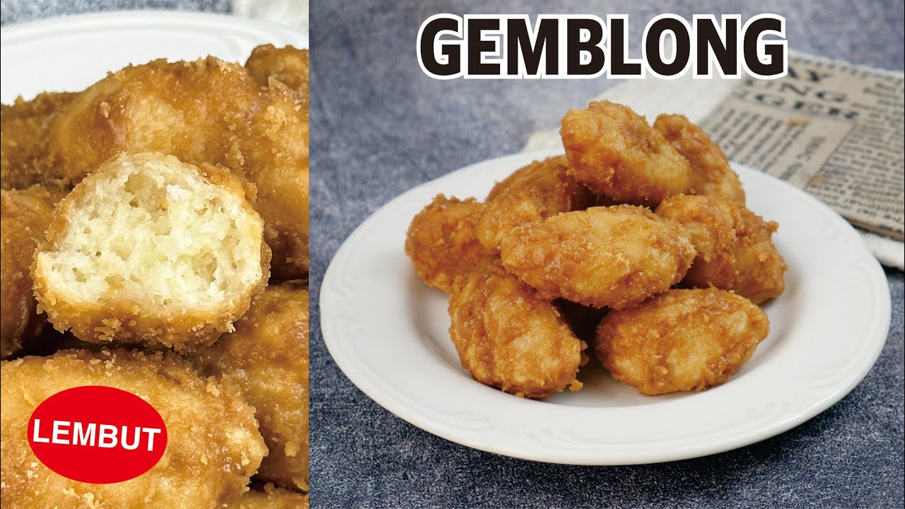 Cara Membuat GEMBLONG KETAN LEMBUT ANTI-KERAS | Resep Pemula!! - YouTube