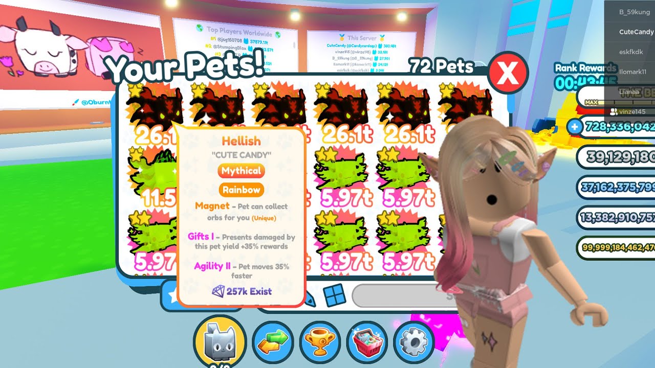 FREE OP PETS IN PET SIMULATOR X | NEW PETS - YouTube