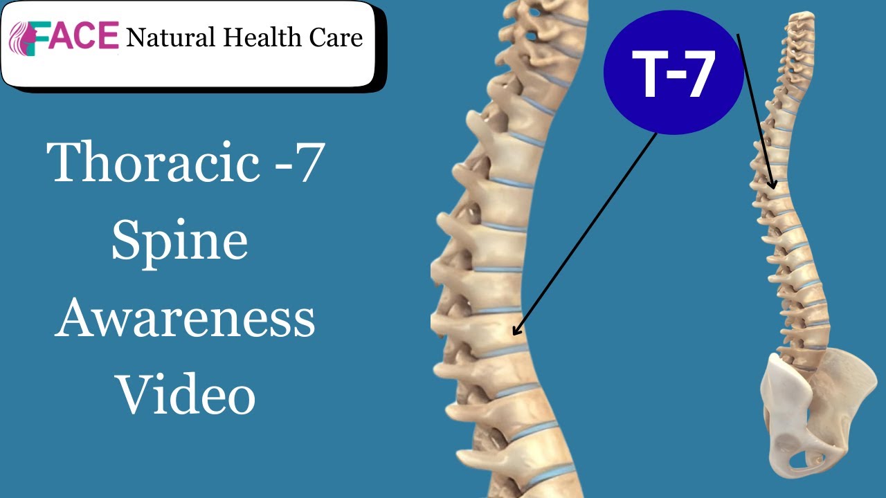 Thoracic 7 spine awareness video By Face Natural Health Care - YouTube