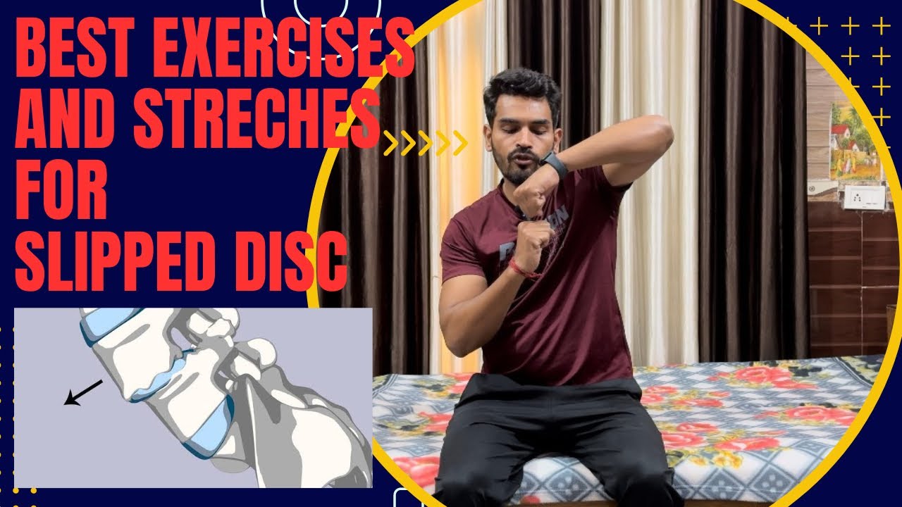 Best exercises and streches for slipped disc #slippeddisc #videos # ...