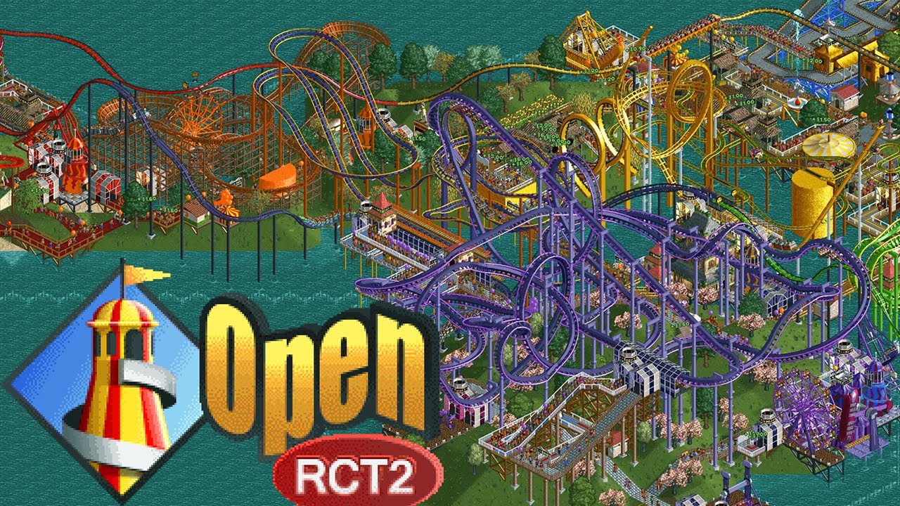 RollerCoaster Tycoon - Trinity Islands (EP07) - YouTube