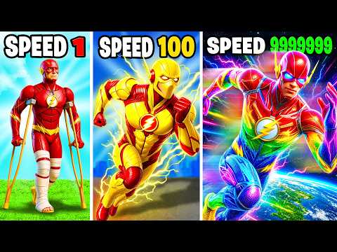 Upgrading to LIGHTSPEED FLASH In GTA 5!