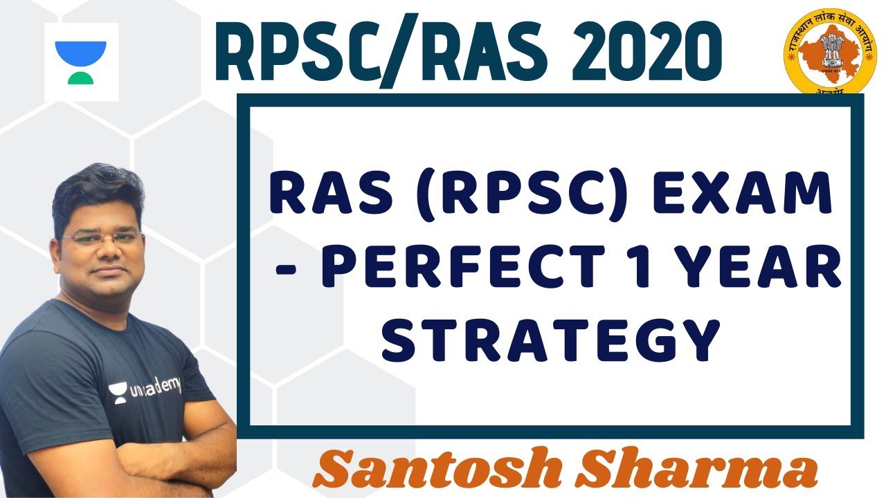 RAS (RPSC) Exam - Perfect 1 Year Strategy | Strategy Session | RPSC RAS ...