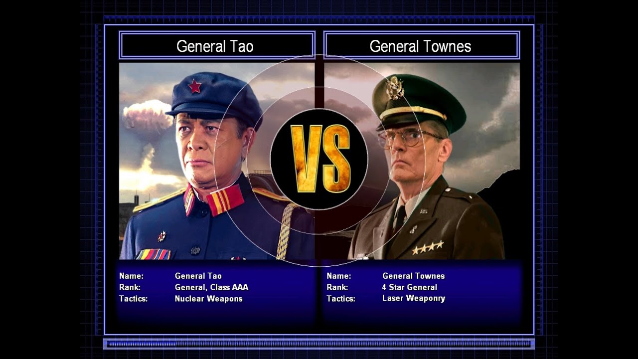 Nuke General VS Laser General [C&C Zero Hour Challenge] [Hard] - YouTube