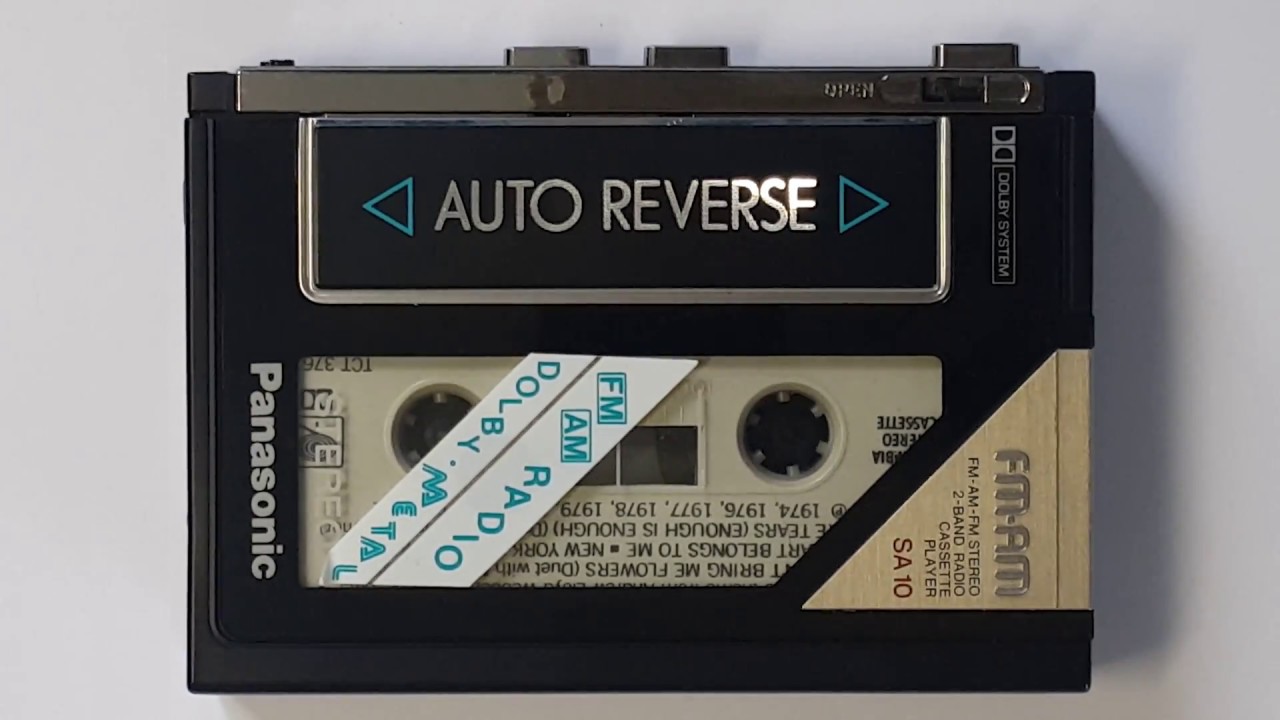 NEW 1985 Panasonic RX-SA10 Walkman 4K - WORKS, Plays Barbra Streisand ...