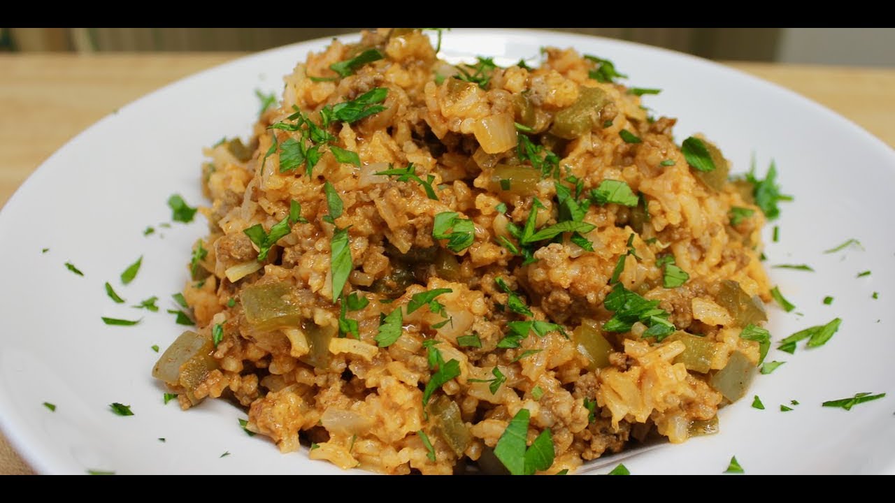 Old Spanish Rice Recipe with Michael's Home Cooking - YouTube