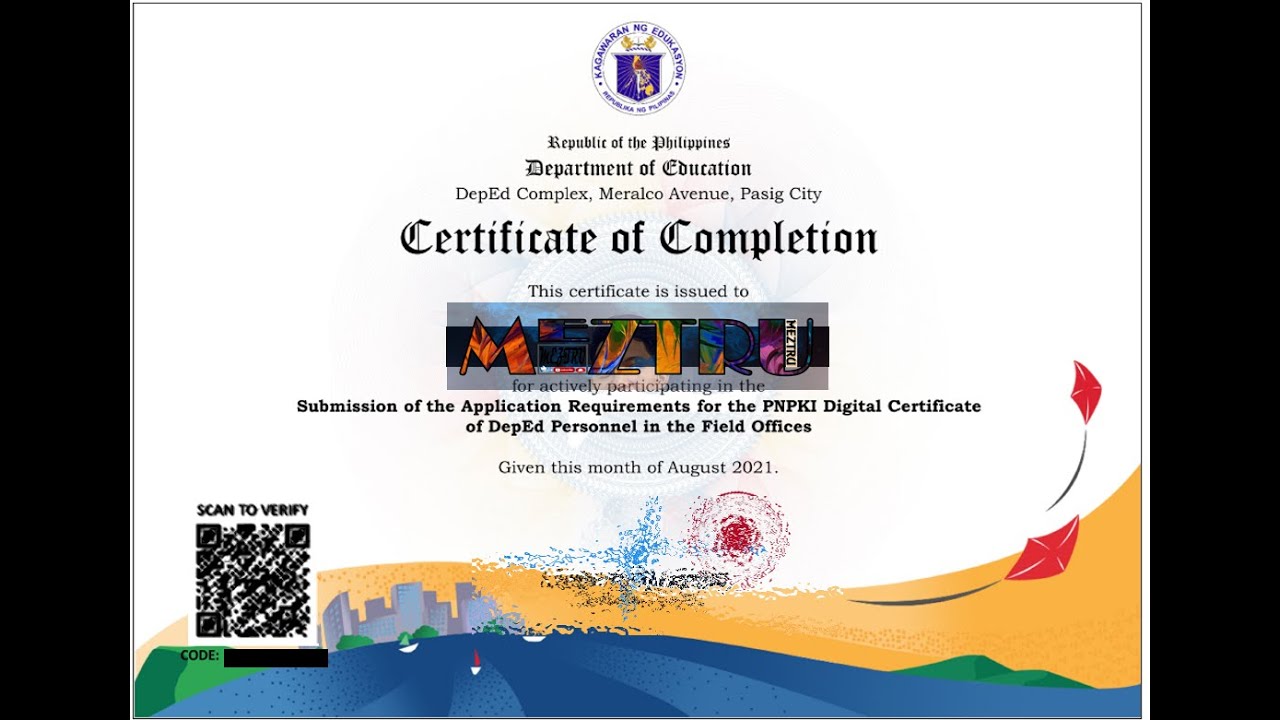 How to Download PNPKI Certificate of Completion in LMS Portal - YouTube