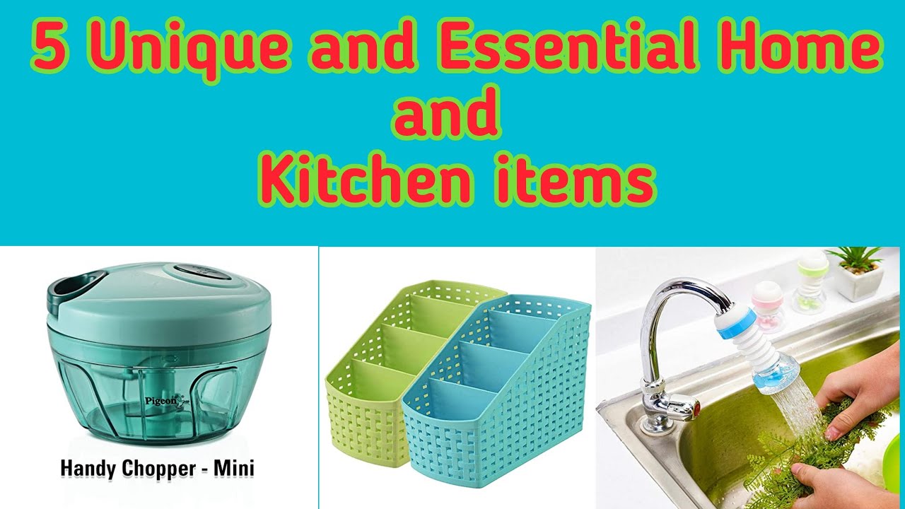 5 Unique and Essential Home and Kitchen items -1 - YouTube