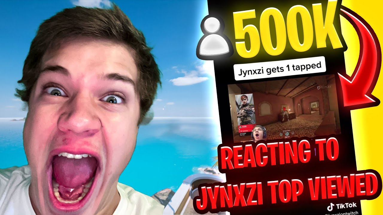 Reacting To Jynxzi... Rainbow Six Siege - YouTube