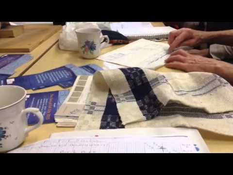 Profile draft for weaving - YouTube