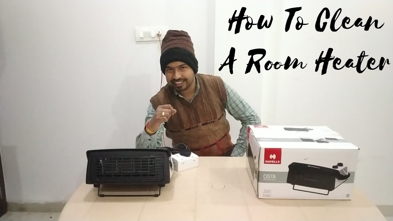 How To Clean A Room Heater | Cleaning Havells Cista Room Heater - YouTube