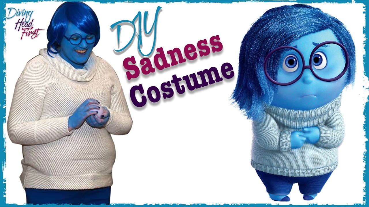 Sadness Costume | DIY | Diving Head First - YouTube