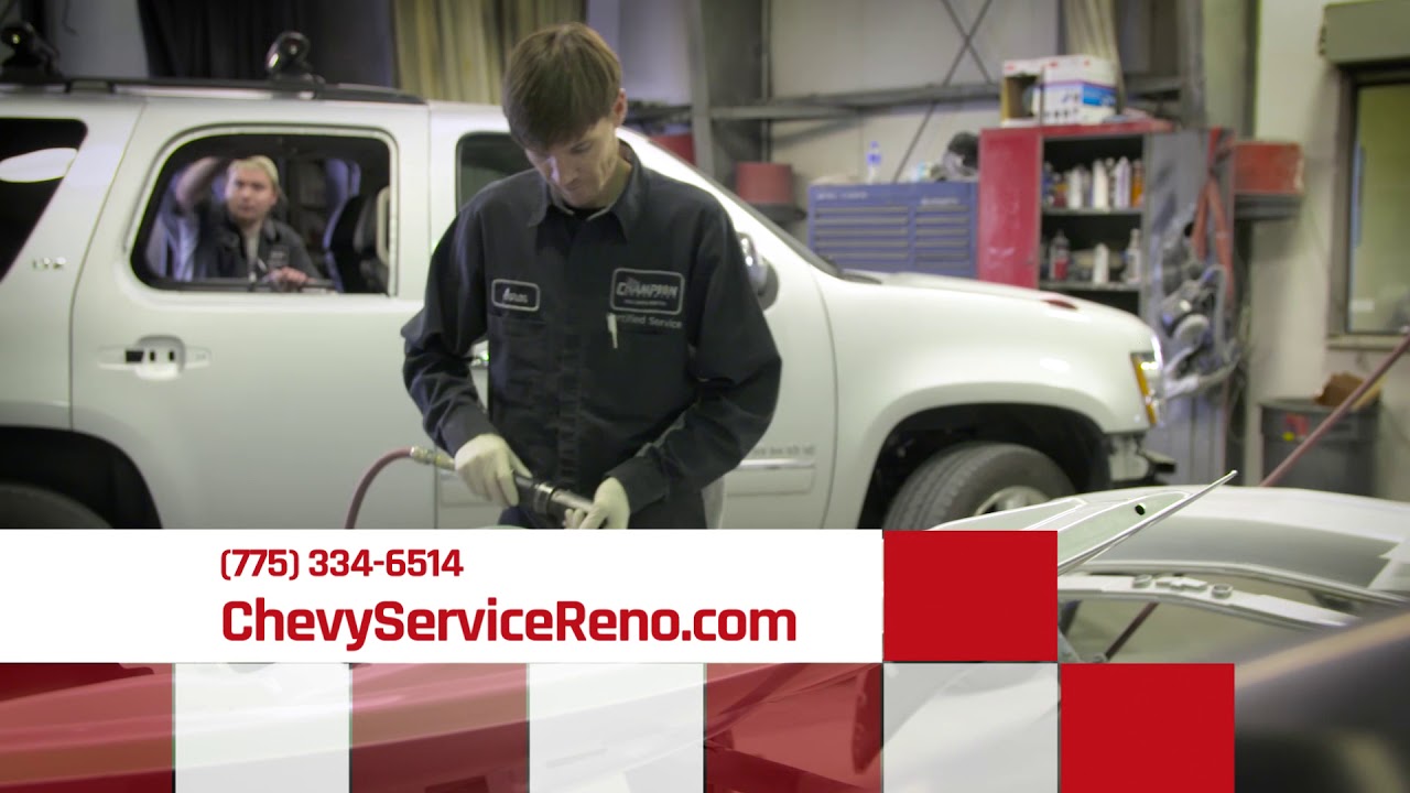 Chevrolet Service Department Reno, NV | Regular Vehicle Maintenance ...