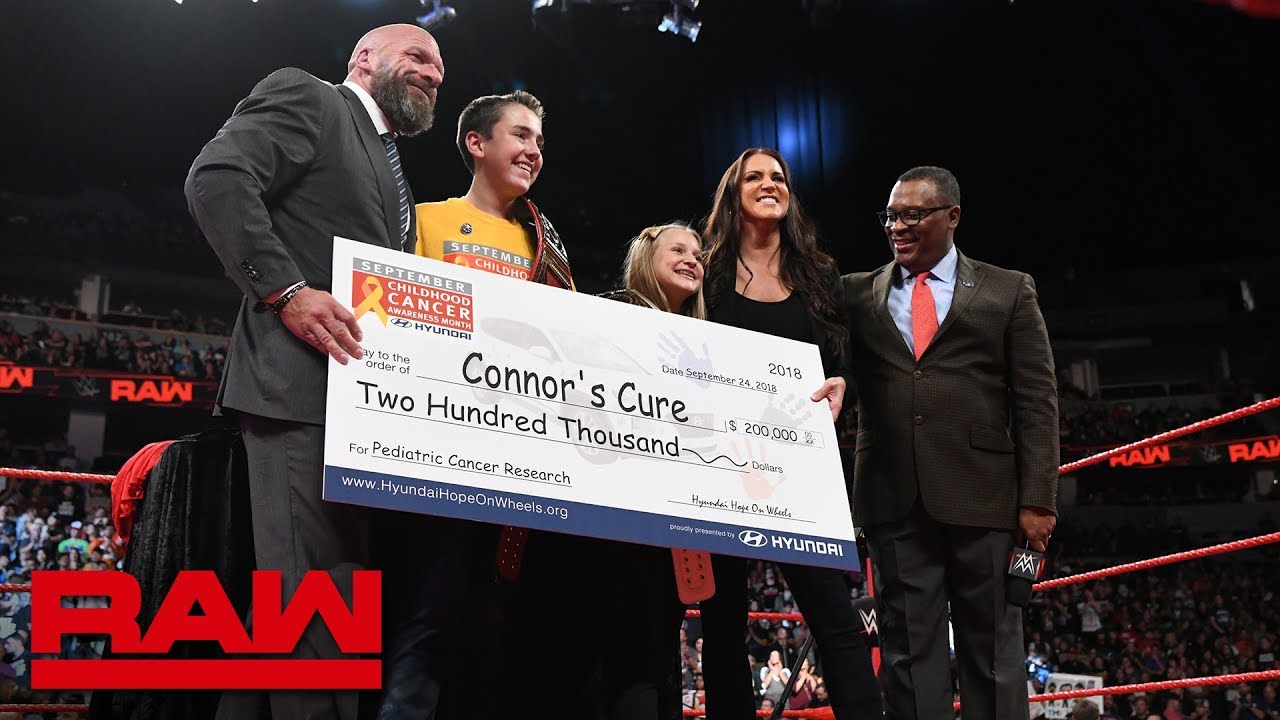 WWE & Connor's Cure team with Hyundai Hope on Wheels to battle ...