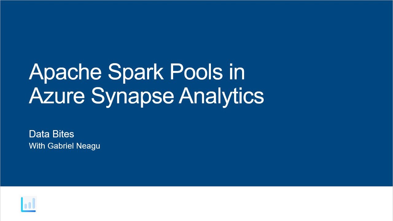 Azure Synapse Analytics - Apache Spark Pools - YouTube
