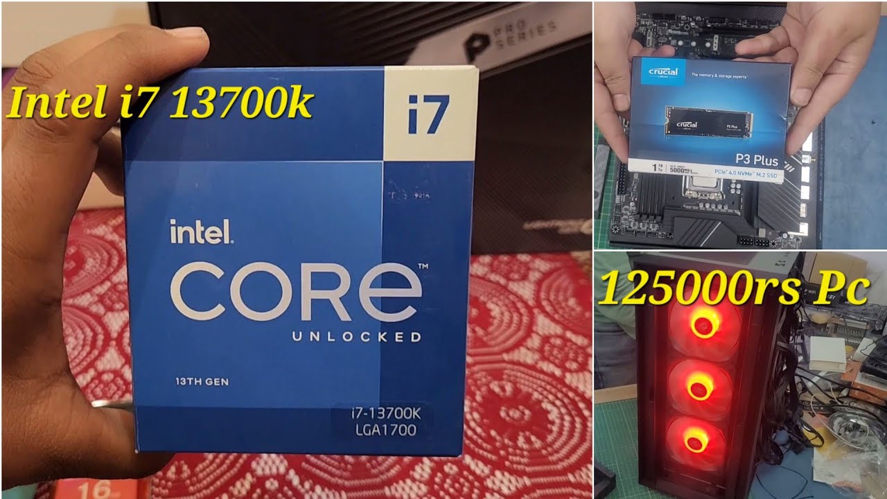 Bought new Pc ।। Assembled i7 Pc 13th Gen ।। 13700k #pcbuild #desktop # ...