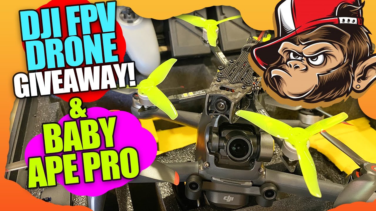 CHEAP DRONE! - DarwinFpv Baby Ape Pro + DJI FPV DRONE - Giveaway ...