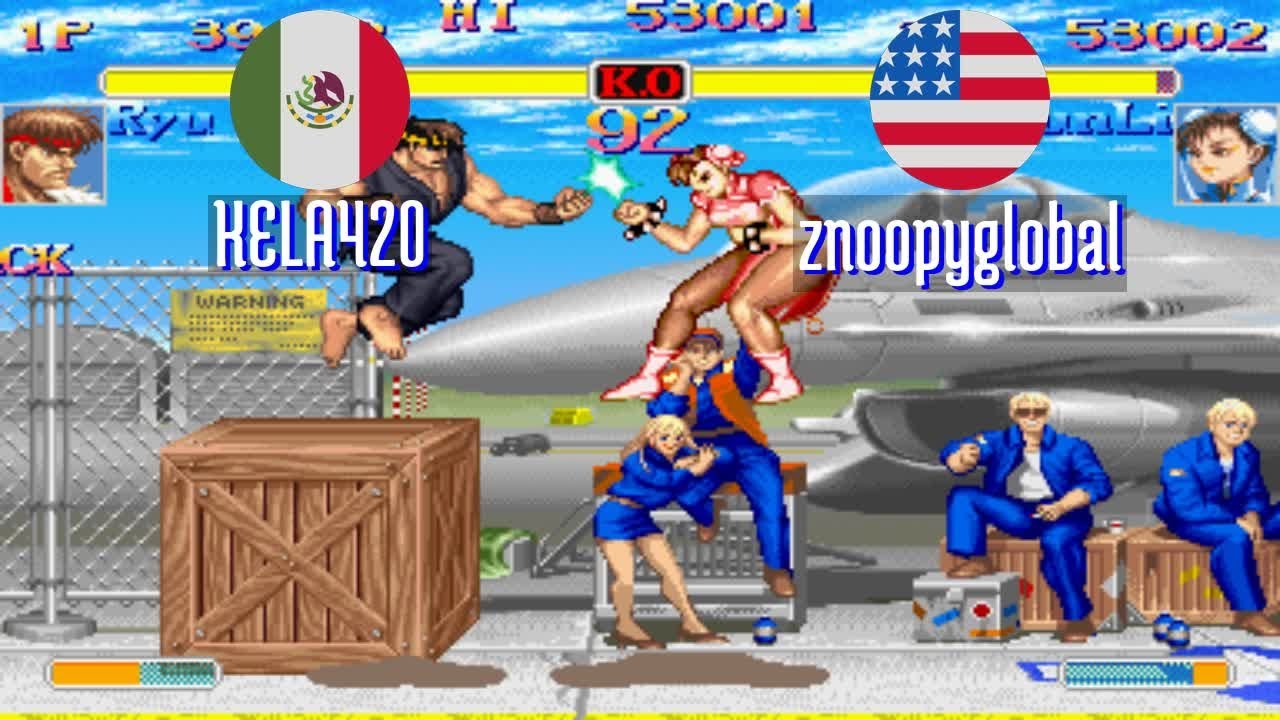 FT5 @ssf2xjr1: KELA420 (MX) vs znoopyglobal (US) [Super SF II X ssf2x ...