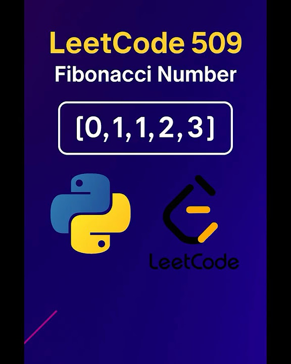 LeetCode 509 Fibonacci Number in Python | Easy Coding Tutorial for Beginners - YouTube