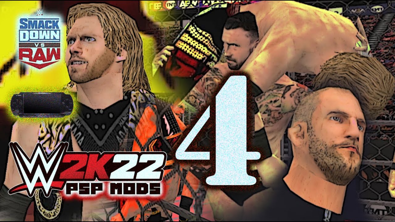 AEW TAKEOVER! BUCKSHOT! - WWE SVR 2K22 MOD PSP - 4 #wwe2k22 #wwe #psp # ...