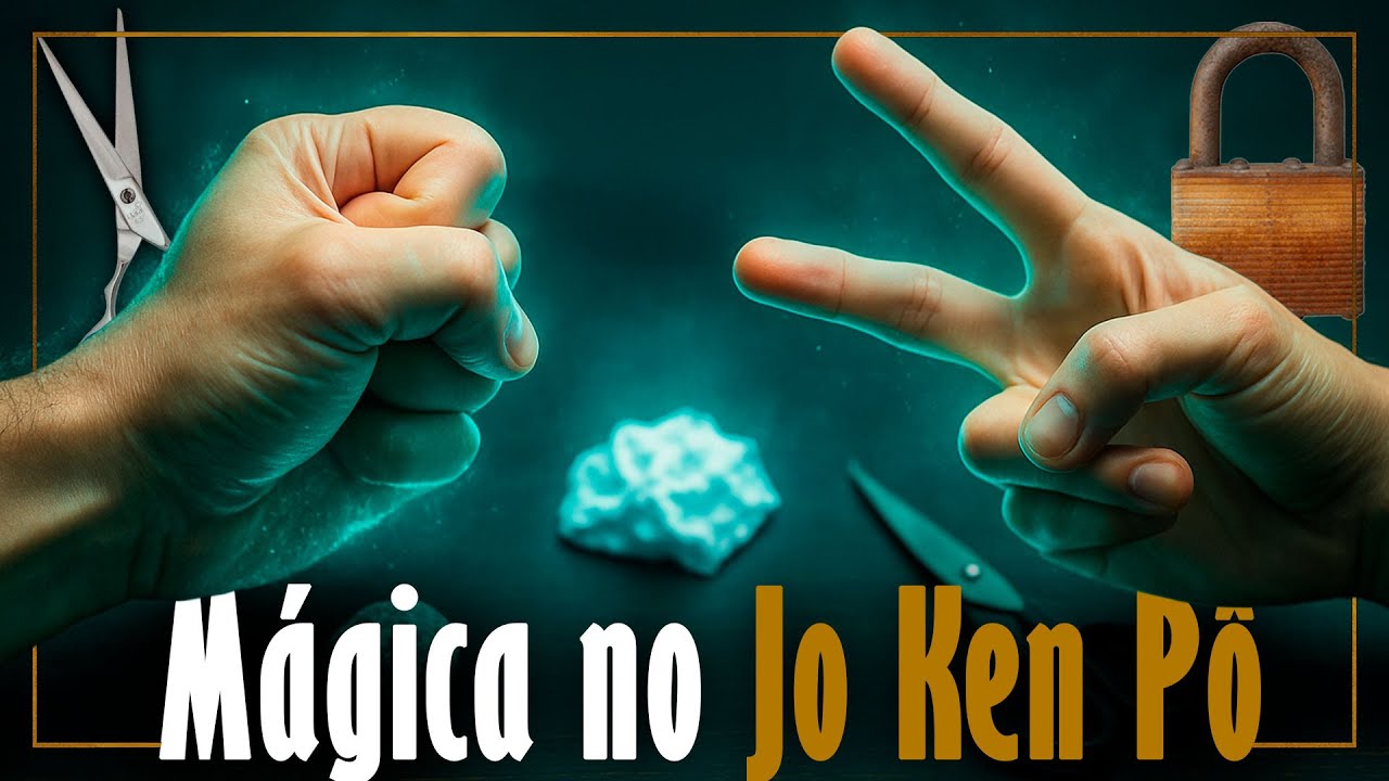 A mágica secreta do Jo-Ken-Pô (manipule o jogo) - YouTube